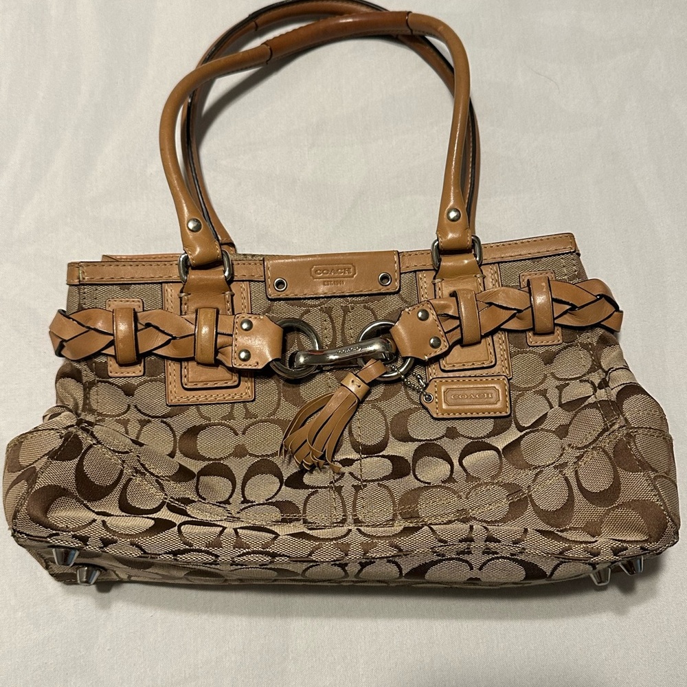 Coach Hampton Signature Carry All - Gem